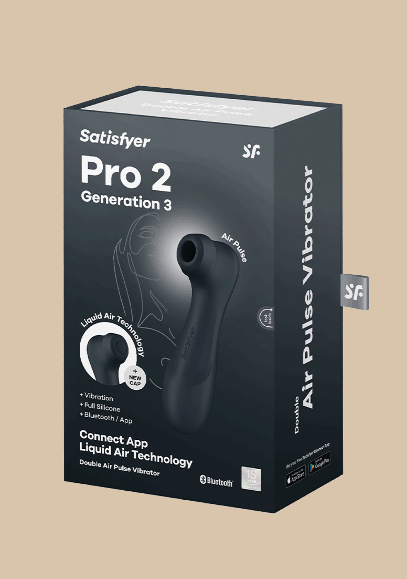 Pro 2 Generation 3 + Liquid Air, Vibration & App - Sensual Minded